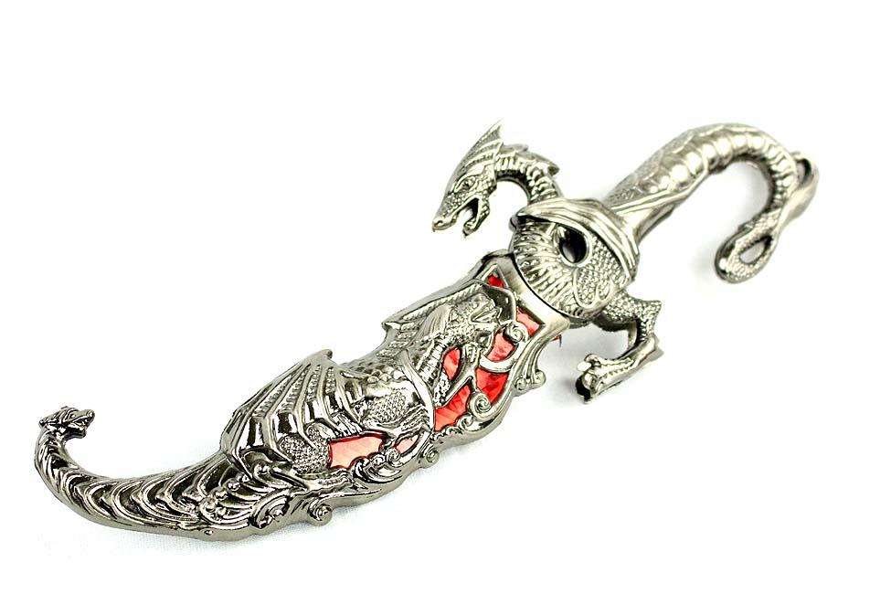10" Collectible Fantasy Red Dragon Dagger – PB TACTICAL